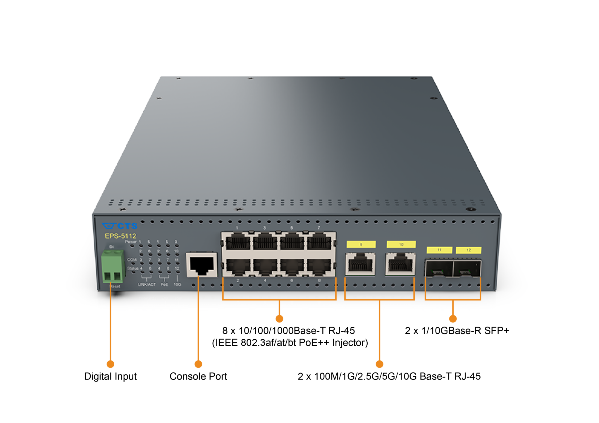 EPS-5112-8BT - Connection Technology Systems Inc.
