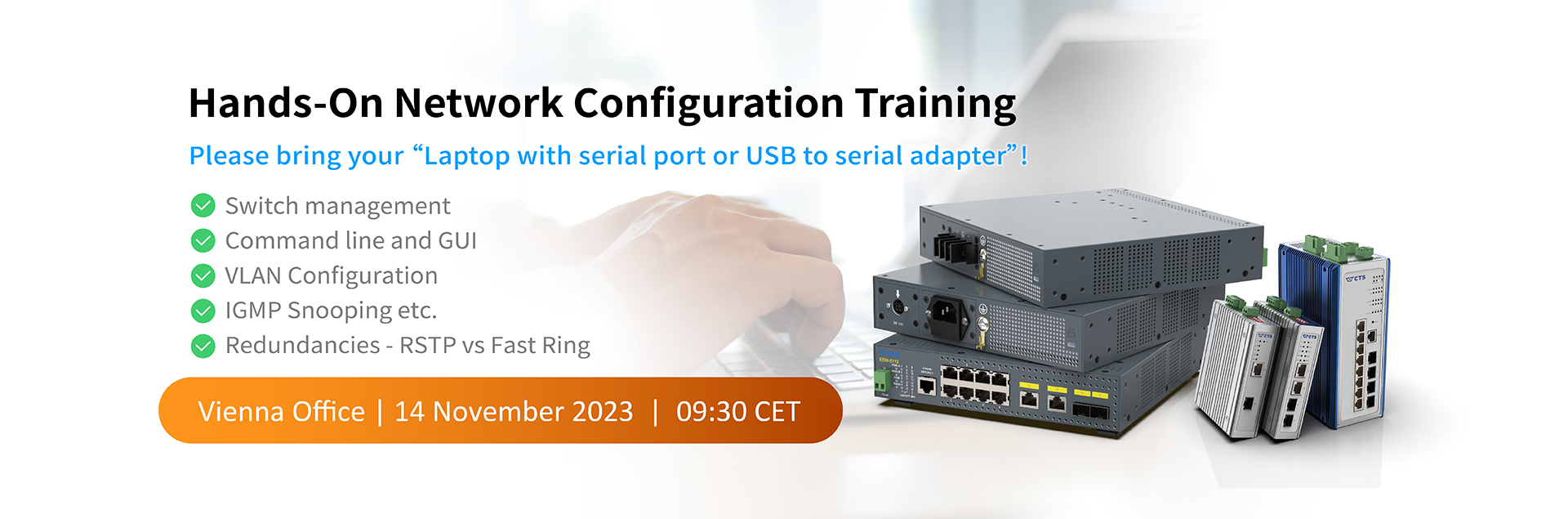 Join Us for Hands-On Network Configuration Training on Nov. 14 ... Join Us for Hands-On Network Configuration Training on Nov. 14 ...